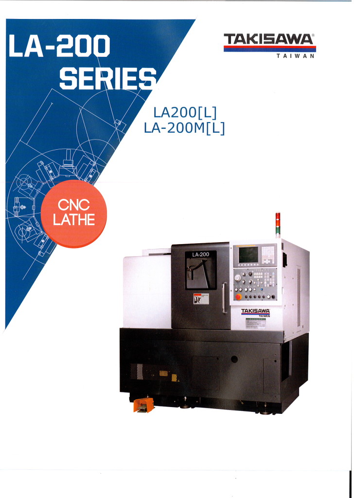 TAIWAN TAKISAWA LA Series - TIMS 台灣國際機販有限公司